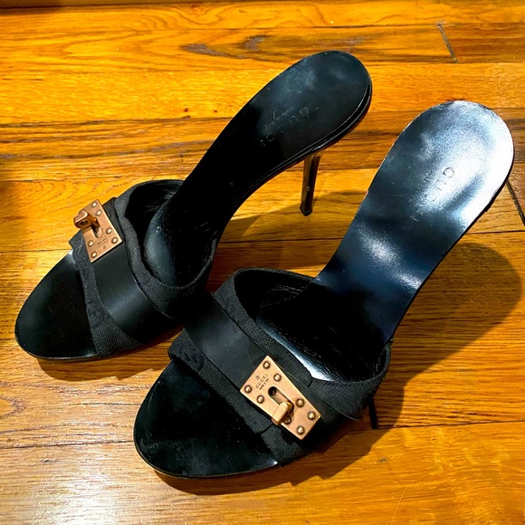 Gucci | Shoes | Authentic Gucci Heels Vintage Excellent Condition ...
